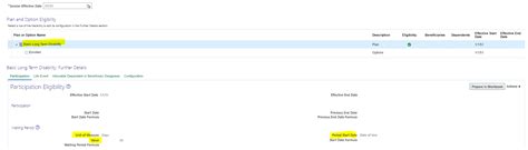 oracle benefits eligibility waiting periods coverage and rate start