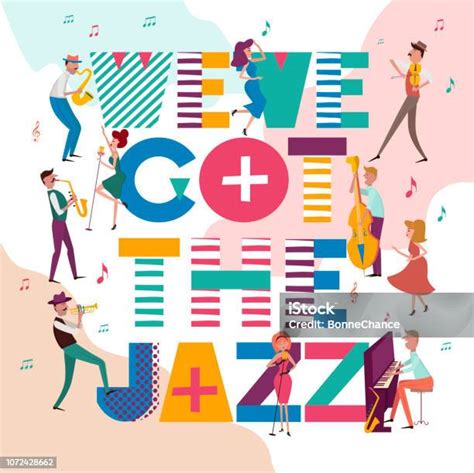 재즈 콘서트 또는 악기를 연주 문자로 축제 포스터 템플릿 편집 가능한 벡터 일러스트 레이 션 Classical Concert에 대한 스톡 벡터 아트 및 기타 이미지 Istock