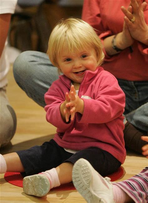 Nursery Session With Makaton Isabel Clapping Singing Hands