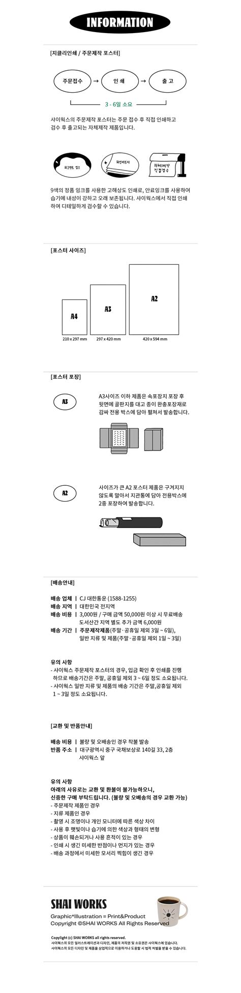 Play Play Play 포스터 A2 A3 감도 깊은 취향 셀렉트샵 29cm