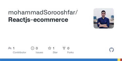Github Mohammadsorooshfarreactjs Ecommerce