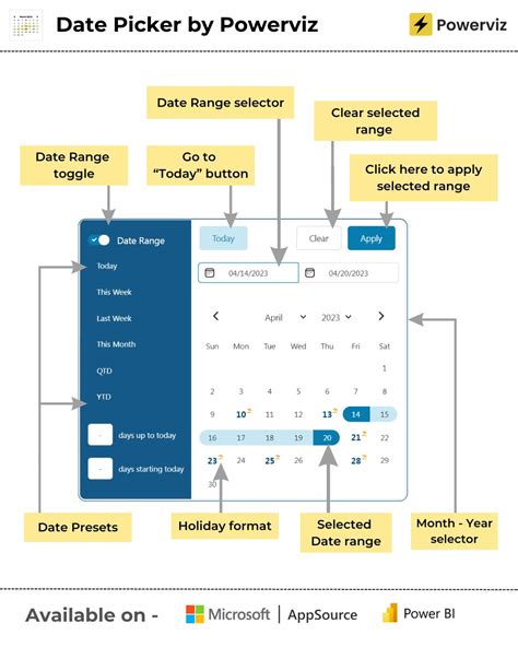 🌟most Advanced Date Slicer For Power Bi The Date Picker By Powerviz Powerviz Powerbi
