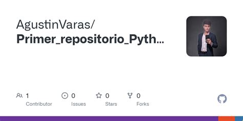 Github Agustinvarasprimerrepositoriopython