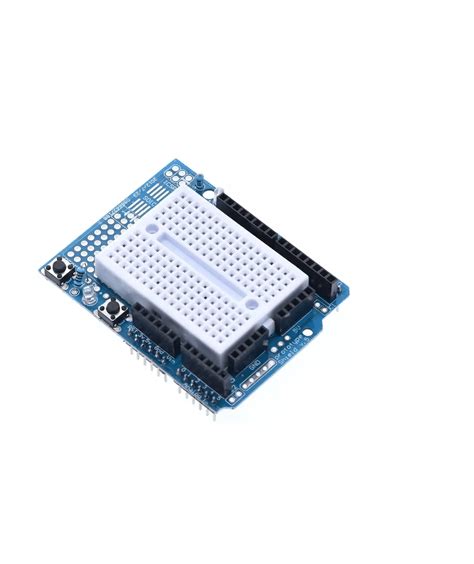 Uno Proto Shield Prototype Expansion Board With Syb 170 Mini Breadboard