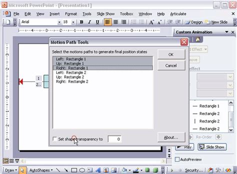 Usando Motion Path Addin Para PowerPoint