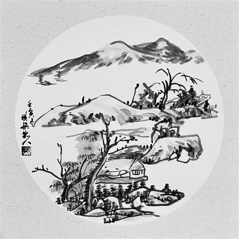 横渠散人严保华2022年水墨画作品成绩单横渠散人 站酷zcool