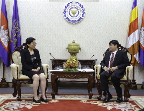 លោក ហេង សួរ ទទួលជួបពិភាក្សាការងារជាមួយគណៈប្រតិភូខេត្តក្វាងស៊ី