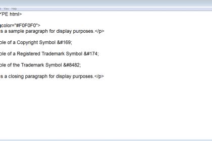 Special Characters In HTML Tutorial TeachUcomp Inc