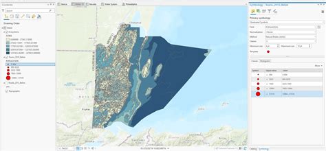 Graduated Symbols Overlap But They Should Not Esri Community
