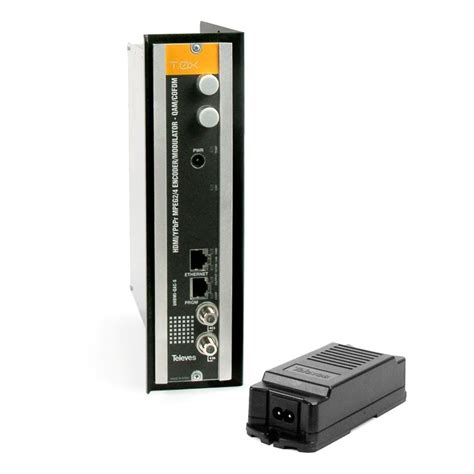 Encoder Modulador Single Hdmi Cofdm Qam Alim 18v Televes