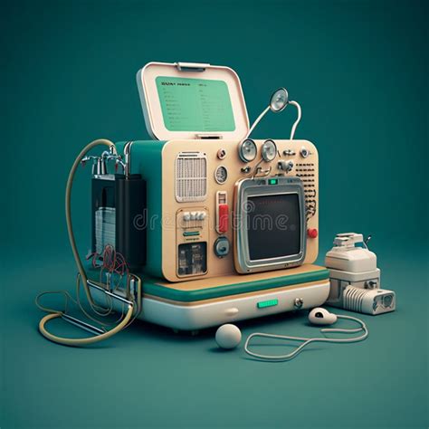 High Tech Medical Equipment Generative Ai Generative Ai Stock Illustration Illustration Of