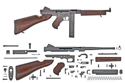 Thompson Submachine Gun Ww2
