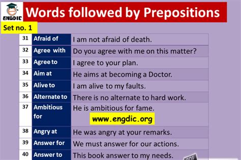 Prepositional Phrases List Definition Types And Example Sentences Pdf Engdic