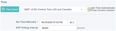 Configure Time Settings In Cisco Business Wireless Access Point Cisco