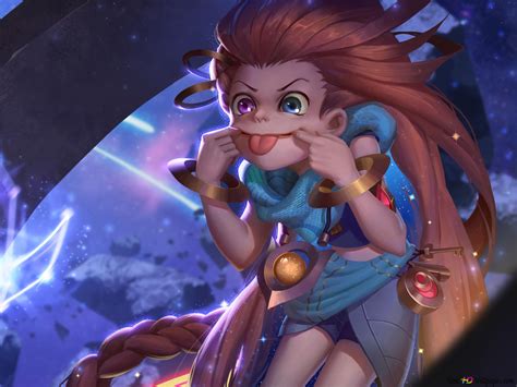 Lol League Of Legends Teasing Zoe K Wallpaper Download