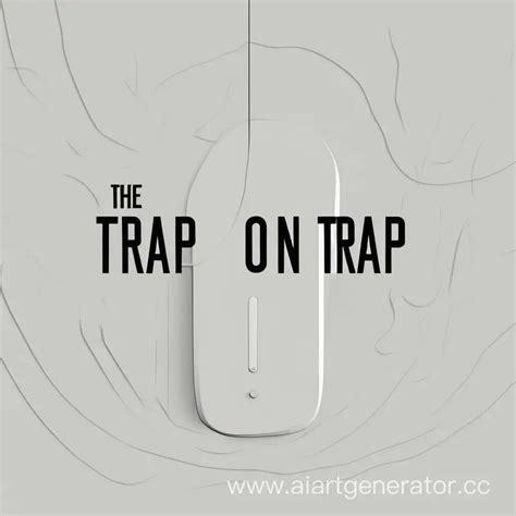 Minimalist Trap On Board Track Cover Ai Art Generator