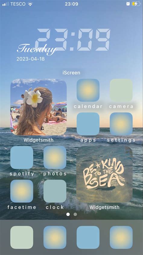 Summer Home Screen