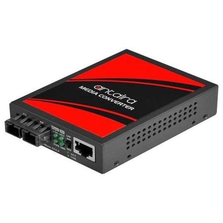 Antaira 10 100 1000TX To 1000SX Media Converter Multi Mode 550M SC Connector FCU 2802SC Zoro