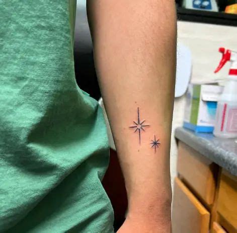 True North Tattoo North Star Tattoos Star Tattoos For Men Nautical