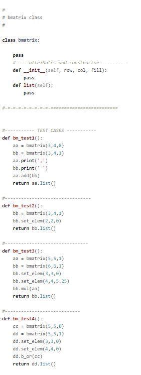 Solved We Are Going To Develop A Class For 2d Binary