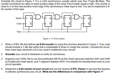 Solved Consider The Circuit In Figure 1 It Is A 4 Bit