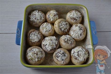 Ужин для диабетика 2 типа шампиньоны фаршированные творогом