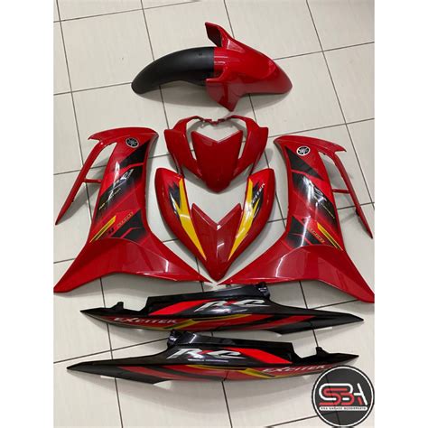 Coverset Bodyset Lc135 Lc V8 Dr Rc Full Red Fuel Injection Fi Yamaha Siap Tanam Doctor 027 Oem