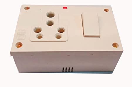 Buy F Z Enterprises Combined Power Box With Switch Socket 16 16 A Five Pin Socket Online
