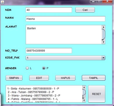Koneksi Postgresql Pada Java Netbeans Teknik Informatika Welcome To