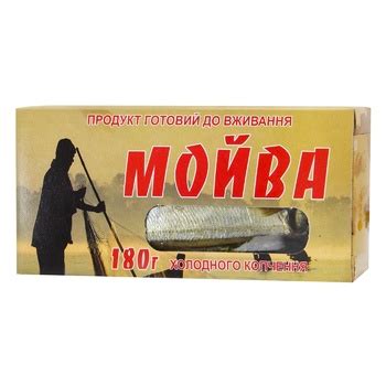 Мойва холодного копчення 180г - замовити найкращі з КОСМОС