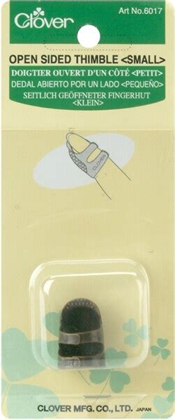 Clover Metal Open Sided Thimble Small Michaels