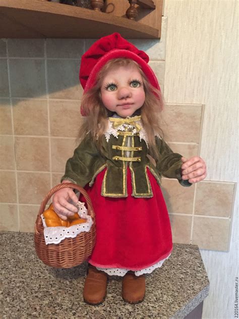 Красна шапочка в интернет магазине на Ярмарке Мастеров Куклы и пупсы Люберцы доставка по