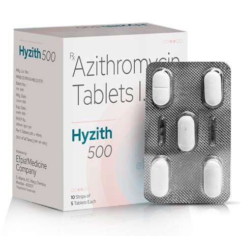 Buy Azithromycin 500 Mg Tablets Online Efpia Medicine