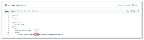 Unpinnable Actions How Malicious Code Can Sneak Into Your Github