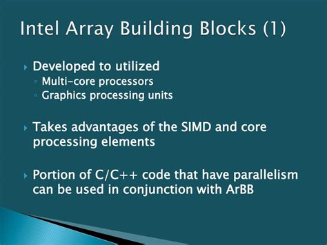 Ppt Simd Processor Extensions Powerpoint Presentation Free Download