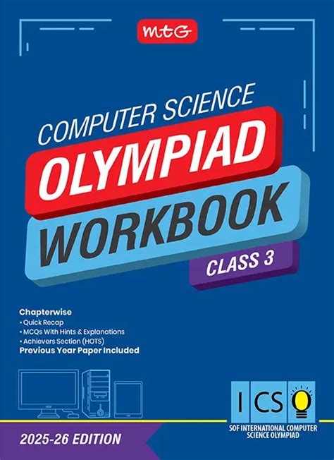 Class 3 International Computer Science Olympiad Icso Workbook For