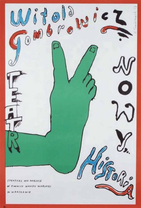 Henryk Tomaszewski Polish Poster Graphic Design Print Graphic