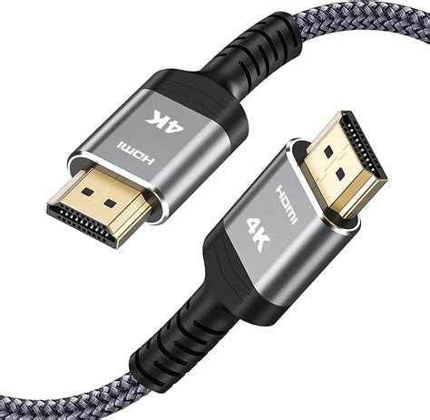 Highwings 4k Long Hdmi 20 Cable 15ft45m 4k60hz Hdr Braided Hdmi
