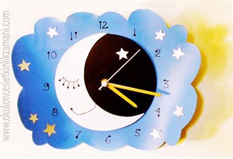 Поделки из бумаги часы 80 фото