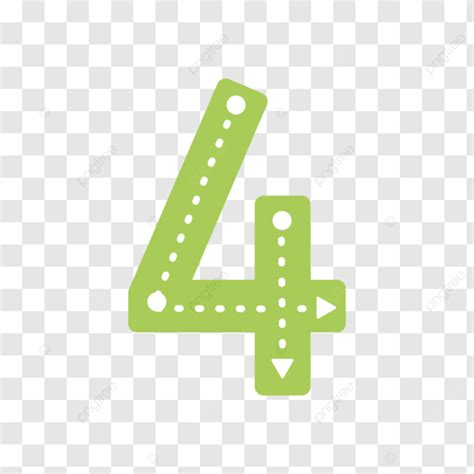 Number 4 Vector Number Number 4 Four PNG And Vector With Transparent