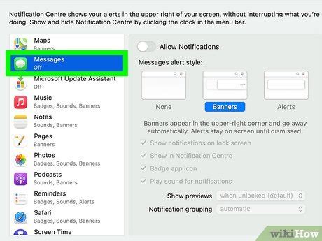 How To Turn Off Messages And Notifications On Mac 4 Ways