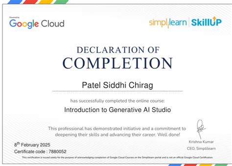 Generativeai Artificialintelligence Learning Innovation Ai… Siddhi Patel