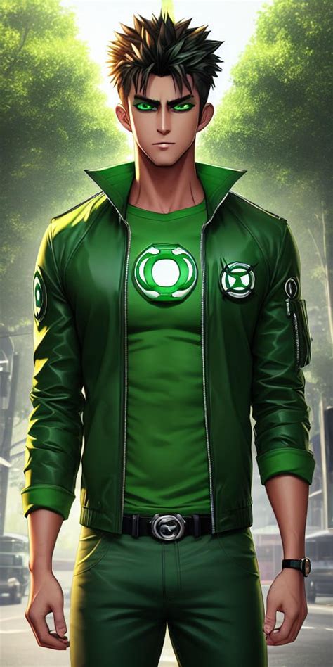 Green Lantern Hal Jordan By Interlinkedai On Deviantart