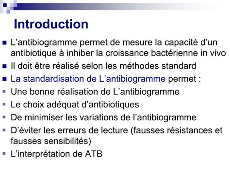 Solution Antibiogramme Studypool