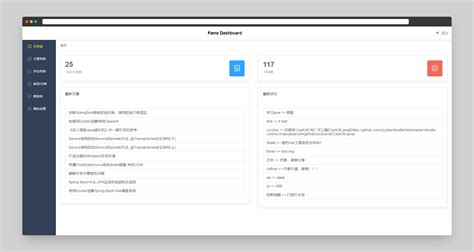 Github Zzzzbw Fame A Blog Power By Spring Boot And Vue