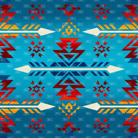 Pendleton Pattern Vector