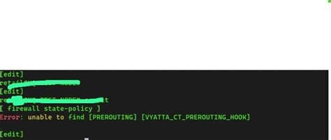 error when applying filter rule in an interface bugs vyos forums