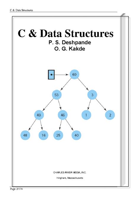 Data Structures C C Data Structures P S Deshpande O G Kakde CHARLES RIVER MEDIA INC
