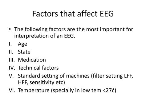 Recognition Of Abnormal Eeg Pptx