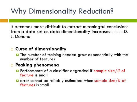 ppt dimensionality reduction feature extraction and feature selection powerpoint presentation